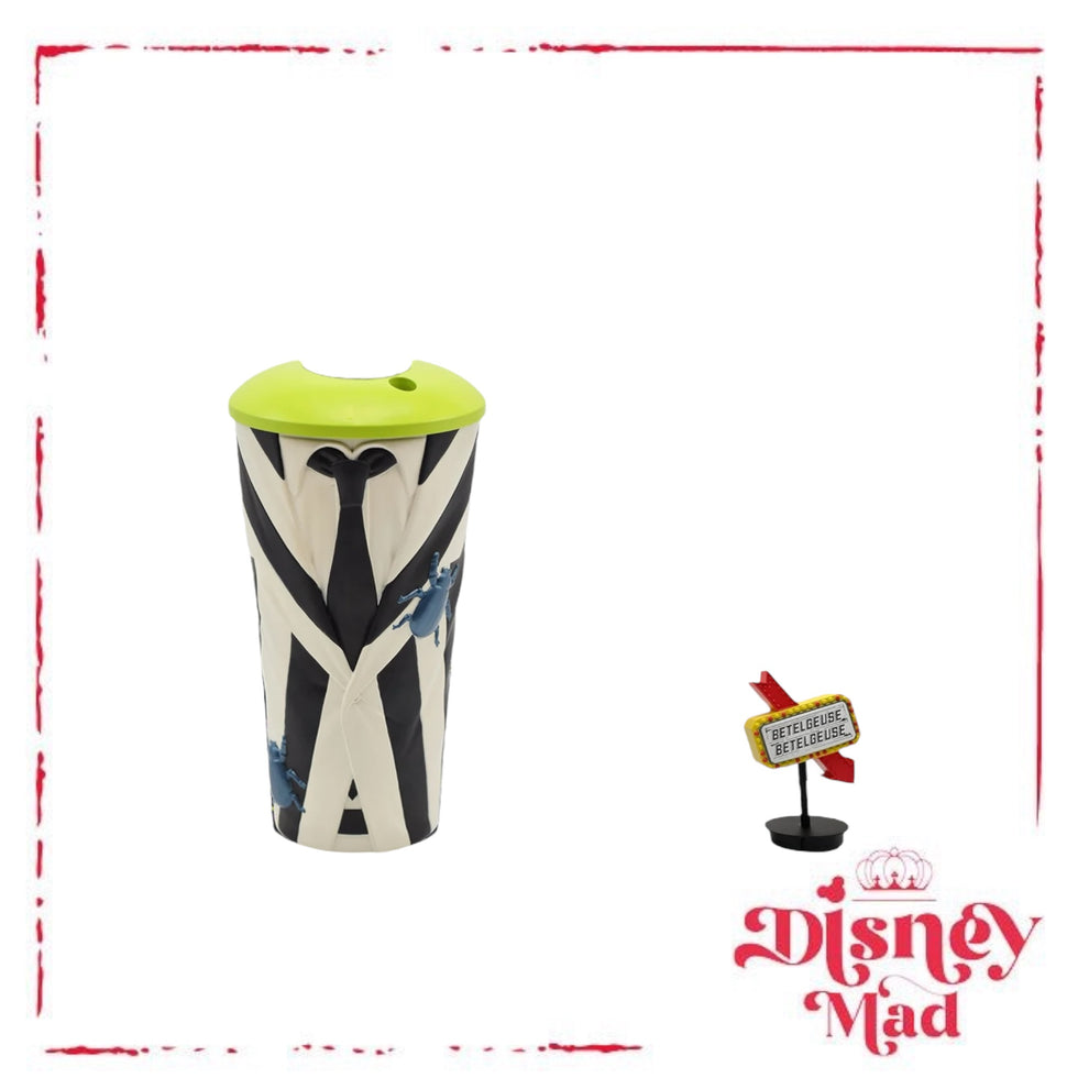 Beetlejuice Beetlejuice Cup & Topper - Betelgeuse sign – Disney Mad Shop