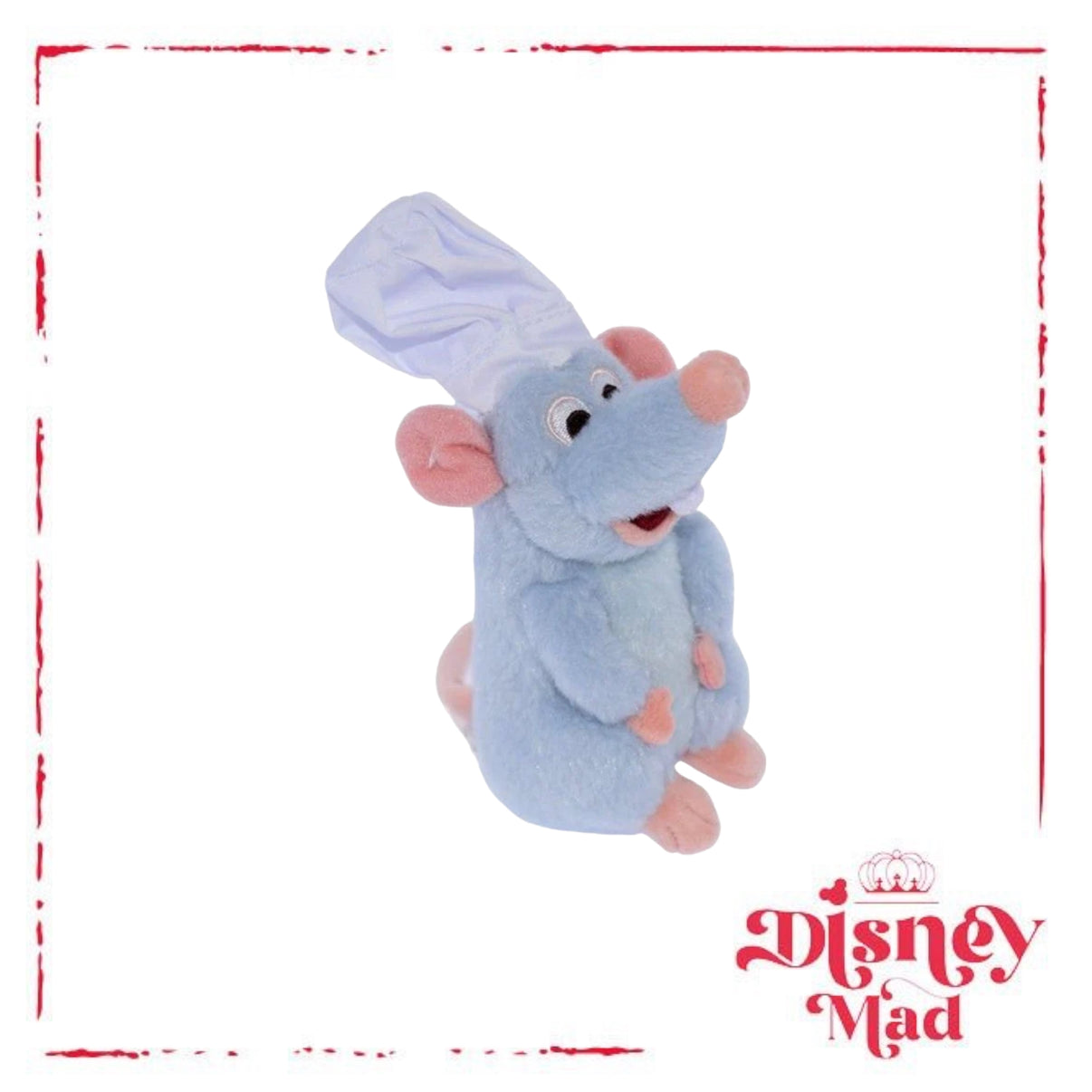 Remy's Ratatouille Adventure Little Chef Remy Magnetic Shoulder Plush ...