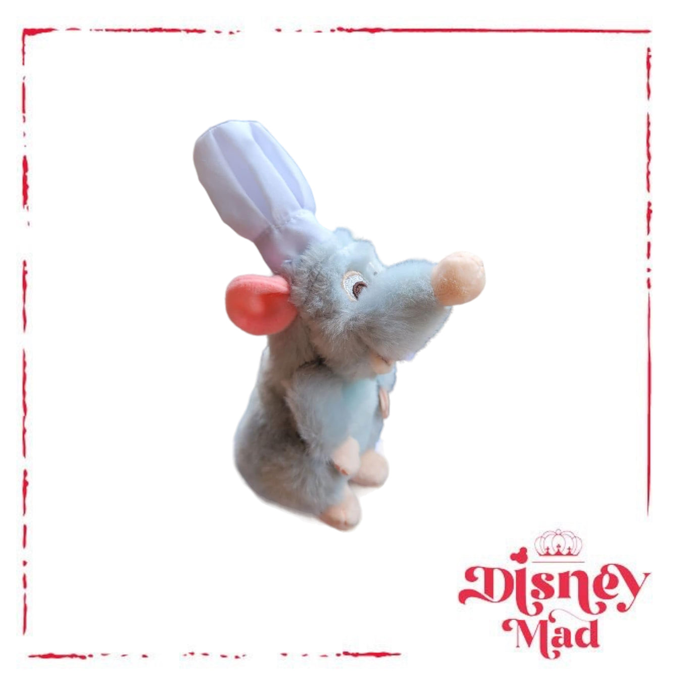 Remy's Ratatouille Adventure Little Chef Remy Magnetic Shoulder Plush ...