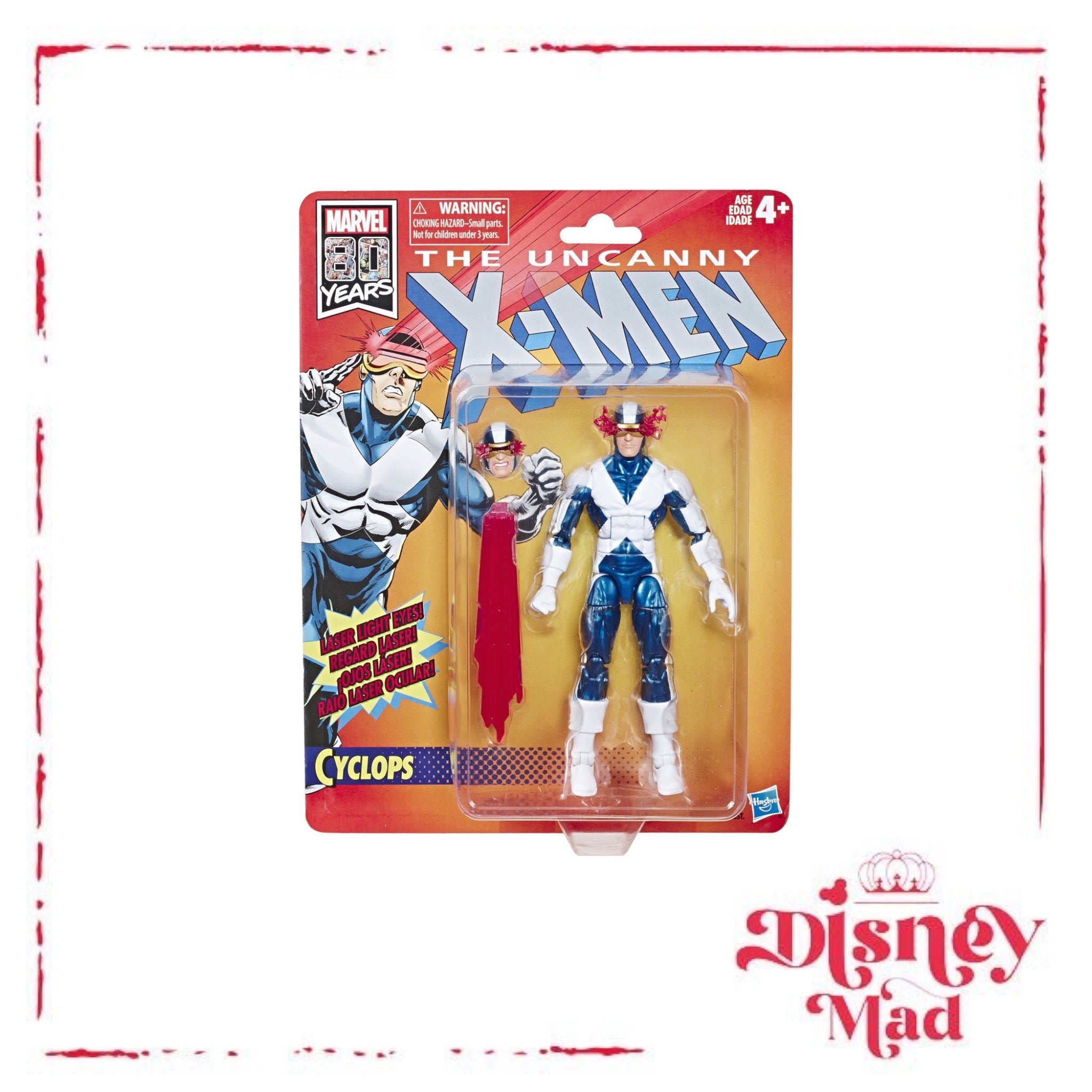 Marvel legends Retro Cyclops figure – Disney Mad Shop