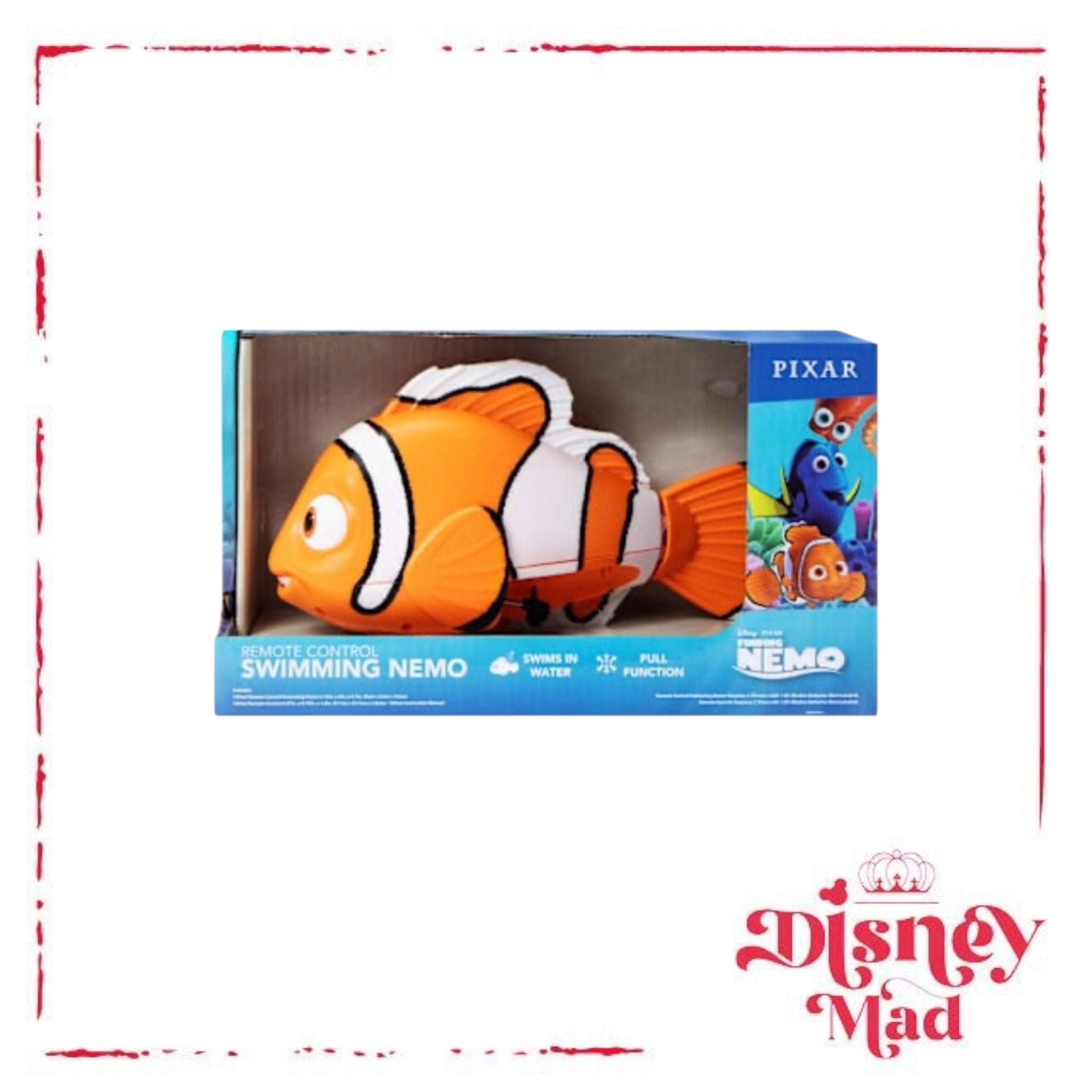 Disney PIXAR Finding Nemo Remote Control Swimming Nemo Toy – Disney Mad ...
