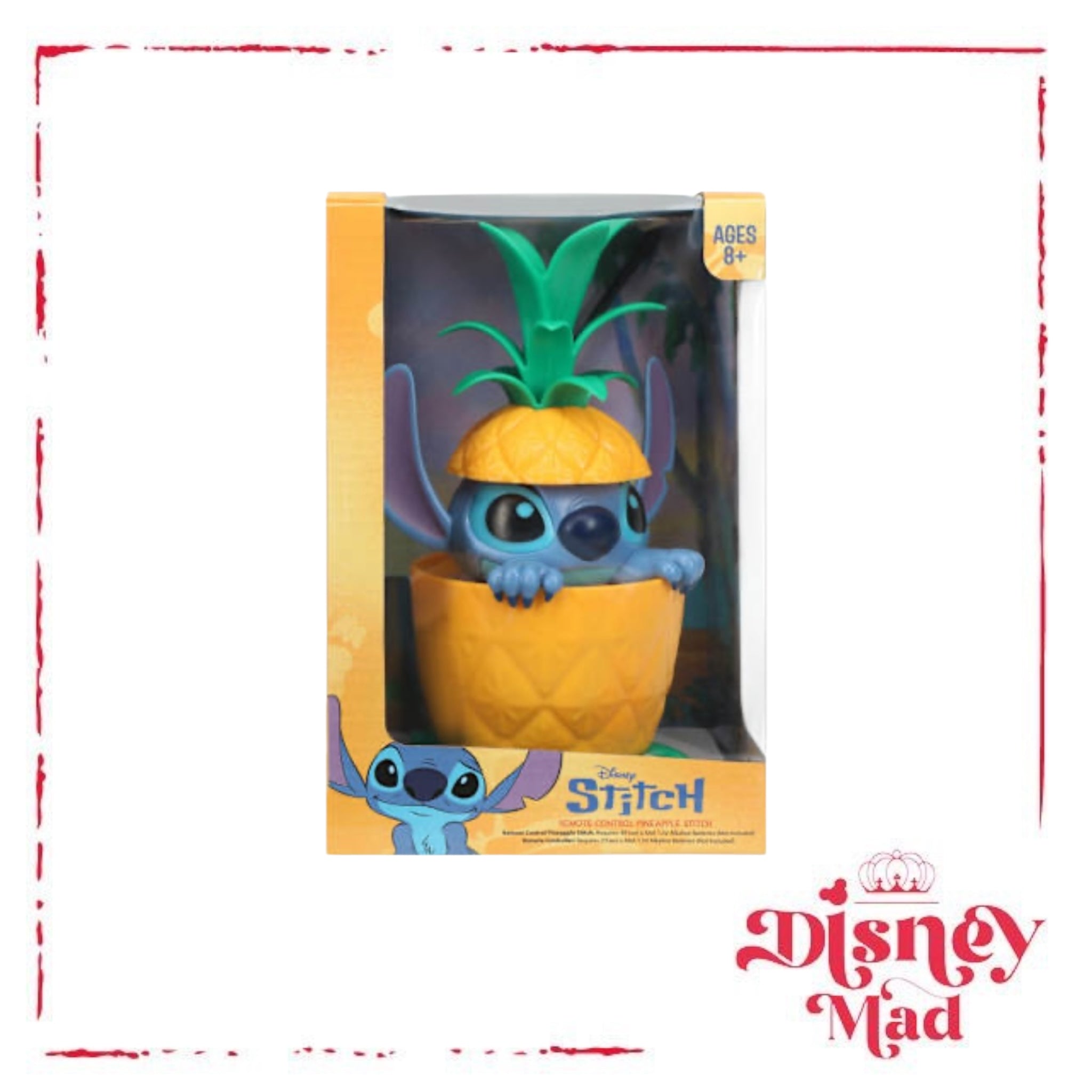 Disney Stitch Remote Control Pineapple Stitch Toy – Disney Mad Shop