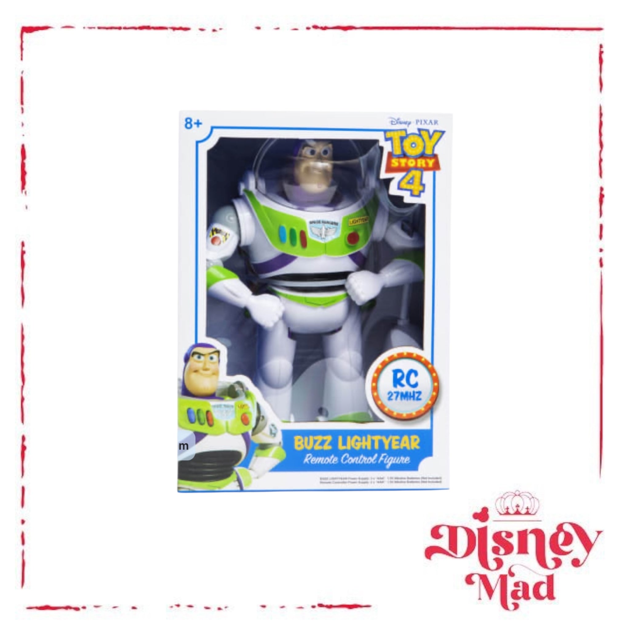 Toy Story 4 Remote Control Buzz Lightyear – Disney Mad Shop