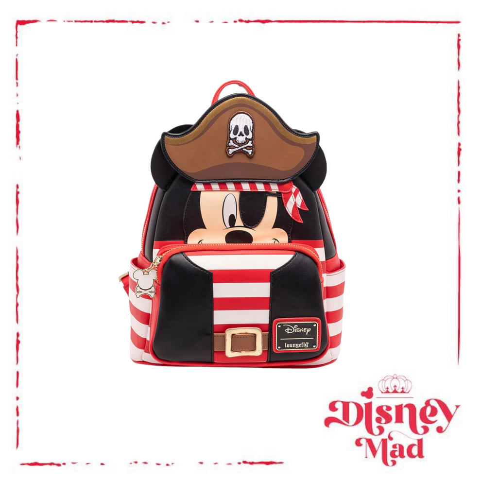 Disney Loungefly Pirate Mickey Mini Backpack - 707 Street Exclusive ...