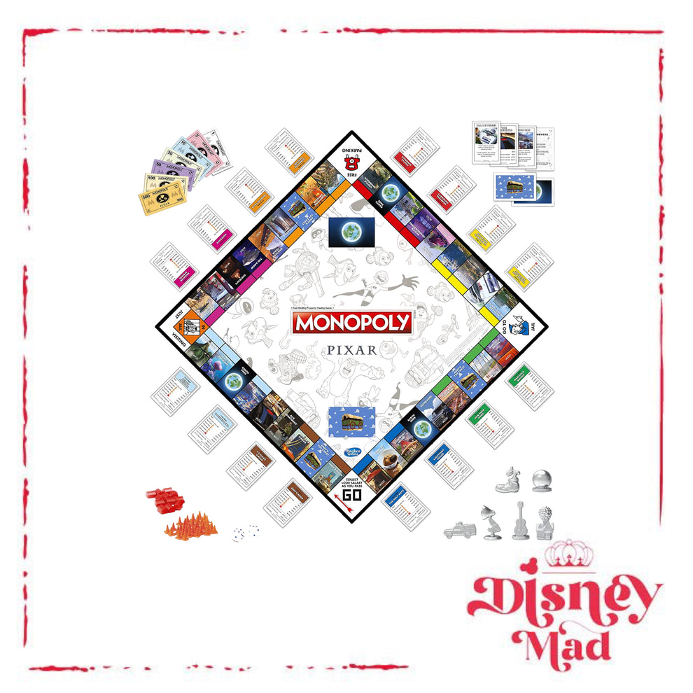Monopoly: Pixar Edition Board Game – Disney Mad Shop